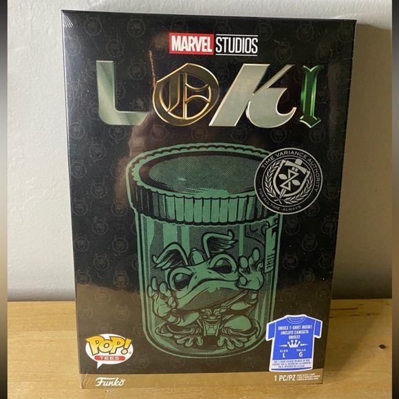 Shirts | Funko Pop Loki Marvel Boxed Tee Frog Of Thunder | Poshmark